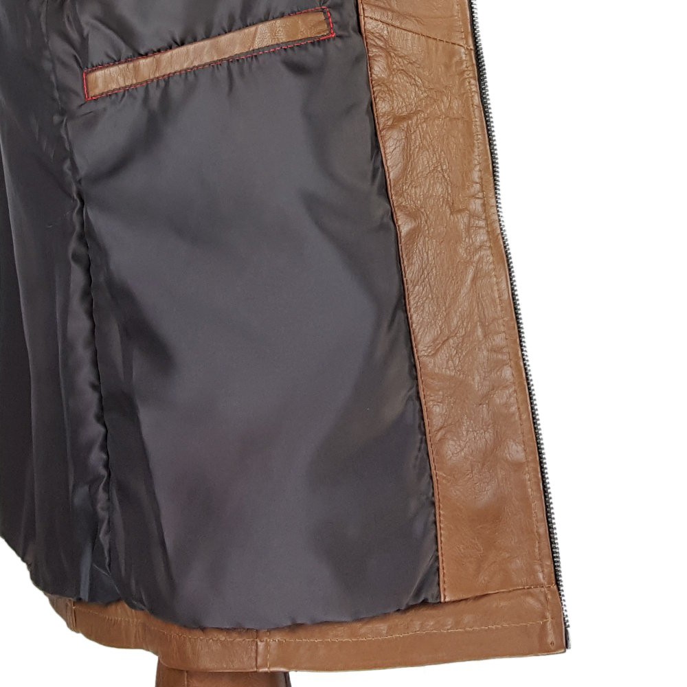 castagna man leather jacket