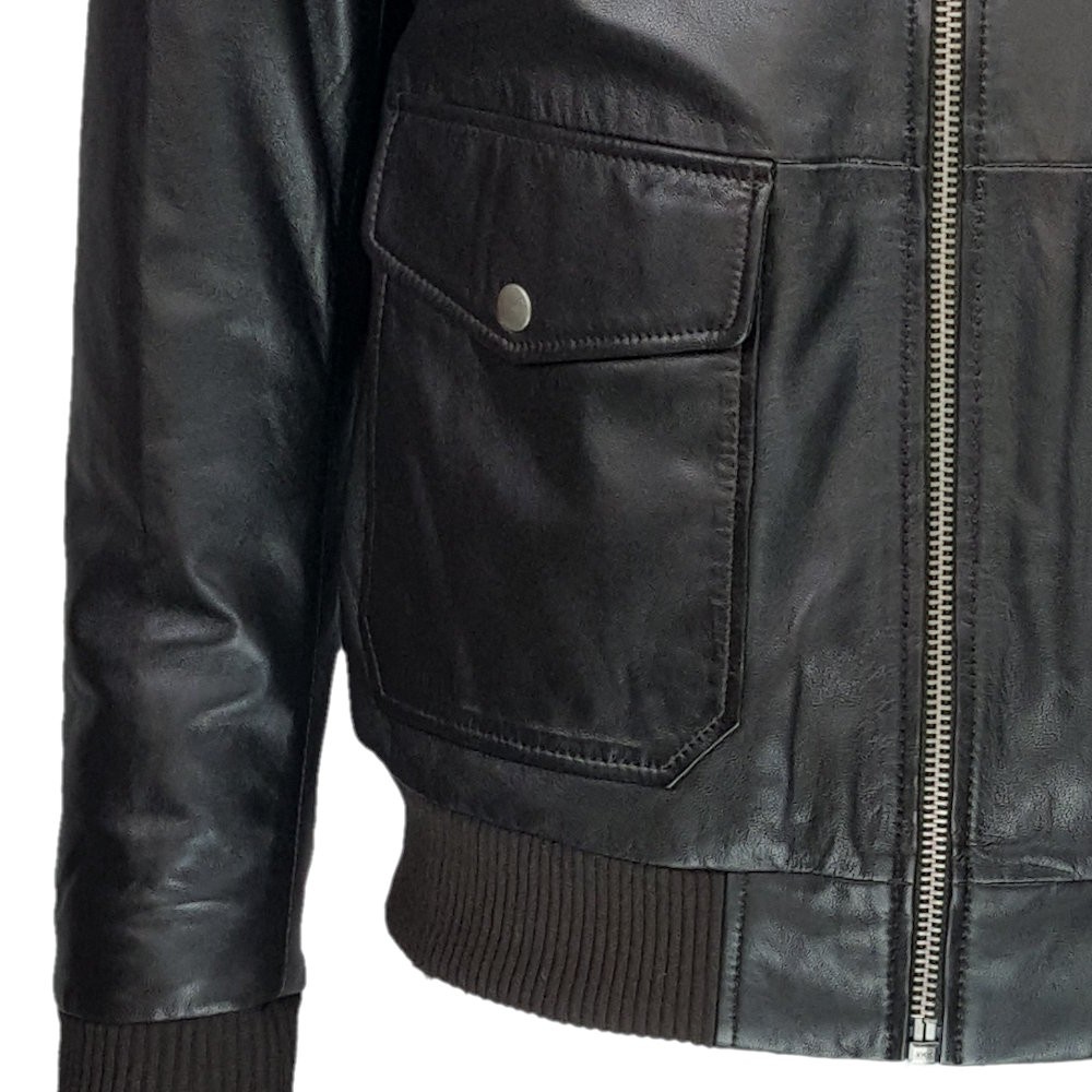 Man leather jacket Fly Jacket Aviator Colombus